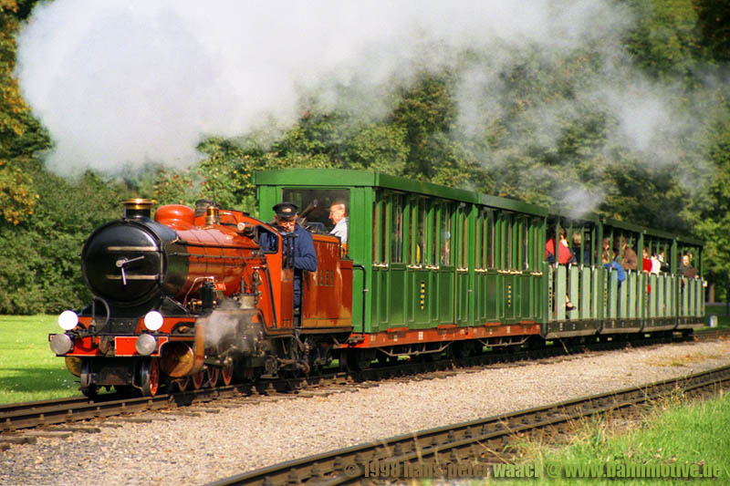 Dresden Parkeisenbahn Parkbahn Pioniereisenbahn Dampfbetrieb Großer ...