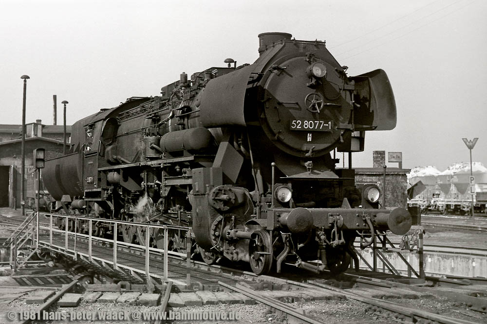 Eisenbahn Railway Deutschland Germany Baureihe Class 52.80 Foto Waack