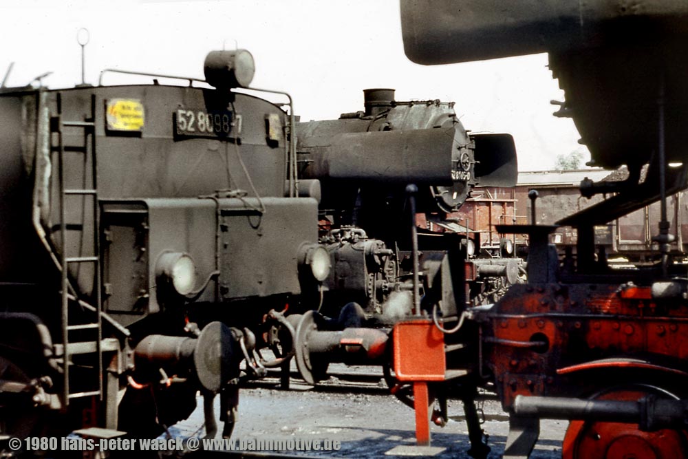 Eisenbahn Railway Deutschland Germany Baureihe Class 52.80 Foto Waack