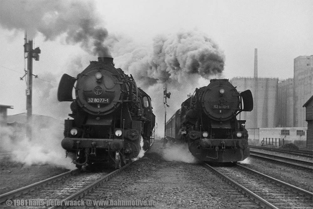 Eisenbahn Railway Deutschland Germany Baureihe Class 52.80 Foto Waack