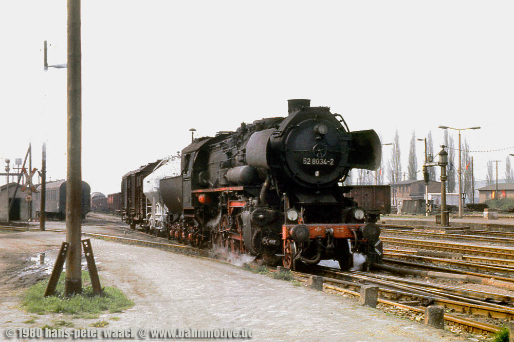 Eisenbahn Railway Deutschland Germany Baureihe Class 52.80 Foto Waack